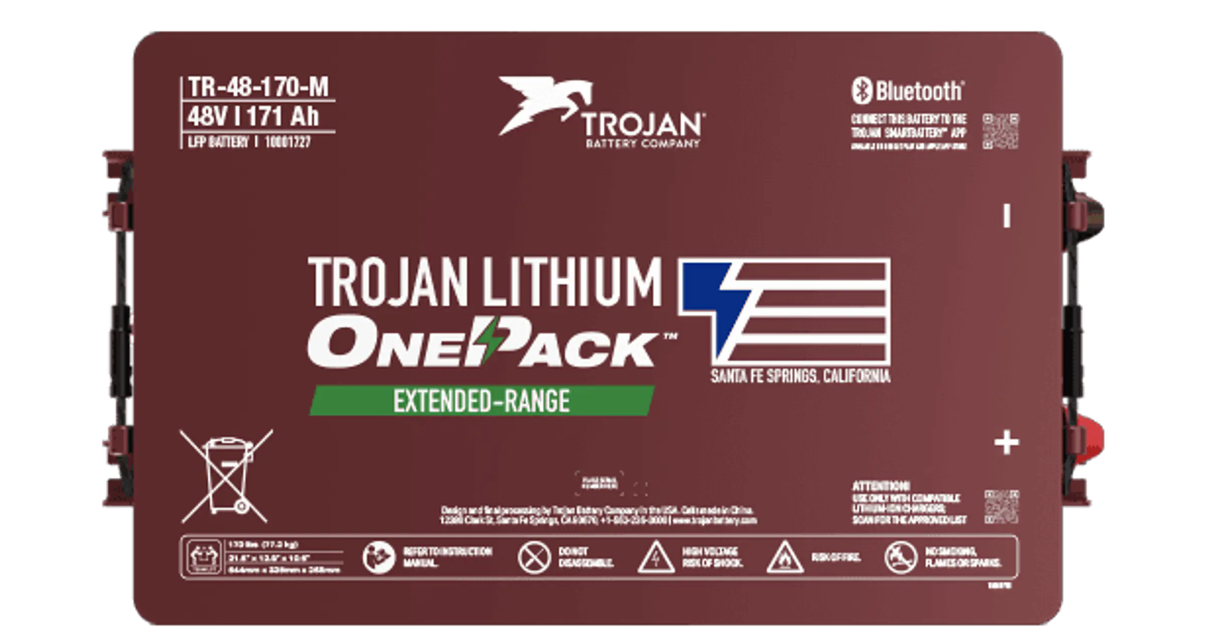 OnePack XR 48V 171Ah Lithium Battery | Extended Range 8.75 kWh